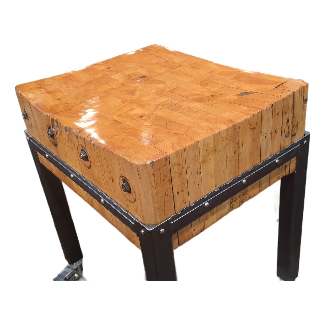 Mid-Century Michigan Maple Block Co. "Southpaw" 10.5- Inch Industrial ...