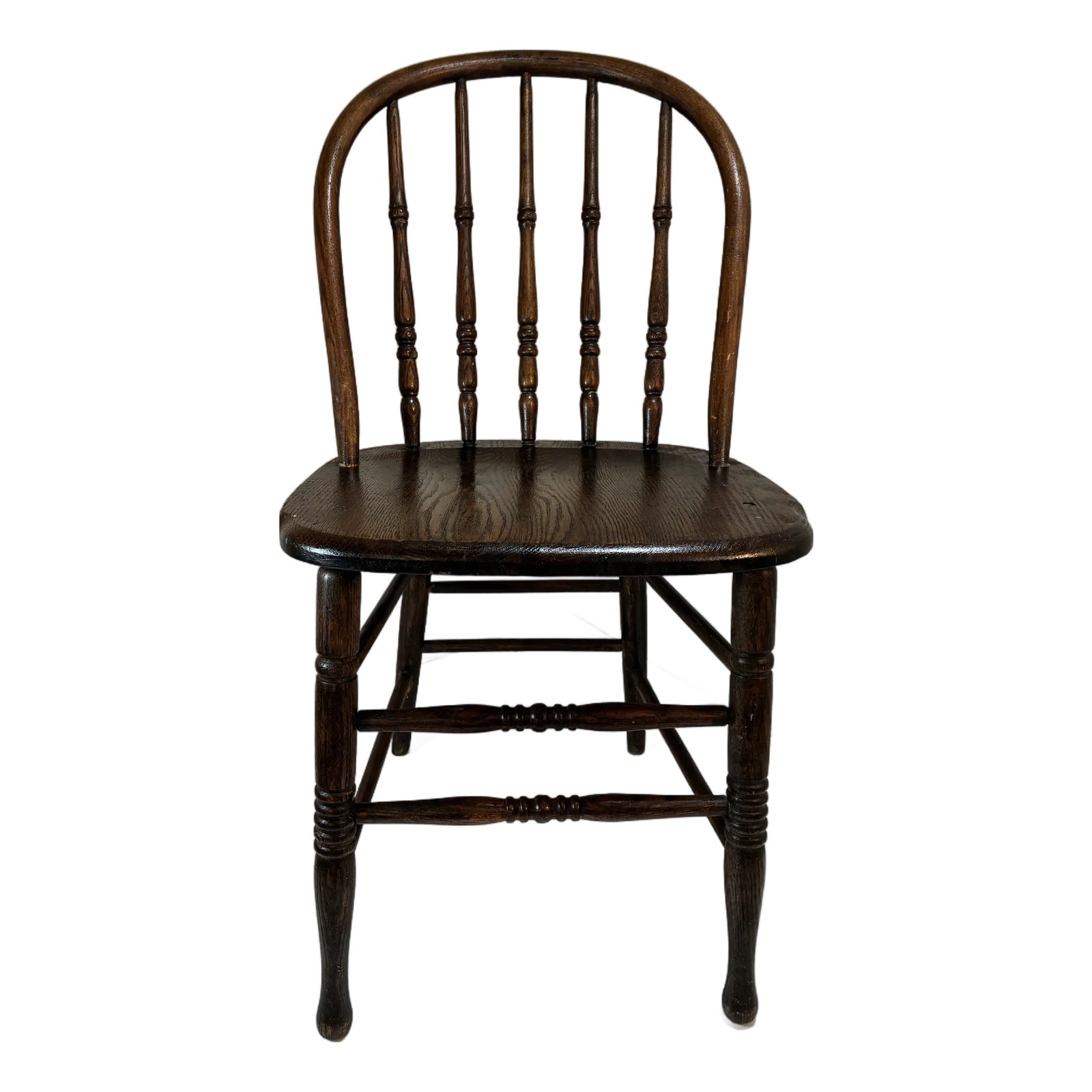 Antique Windsor Bow Back Chair | Chairish
