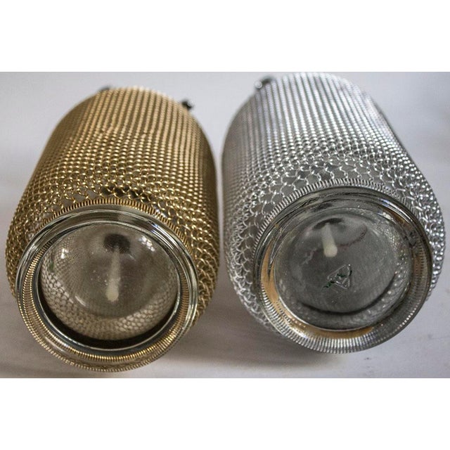 Mesh Wrapped Soda Siphons - Set of 2 | Chairish