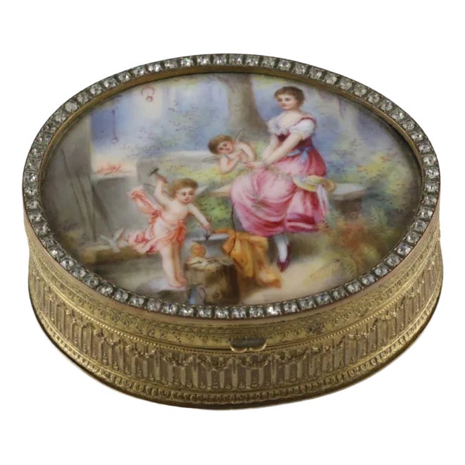 Antique French Box for Jewelry | Chairish