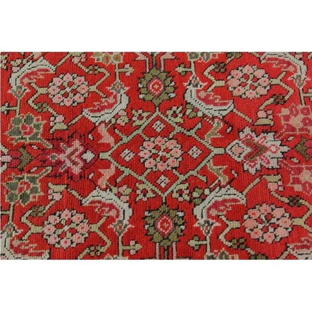 1930s Old Russian Shirvan Area Rug 4’3″ X 6’7″ | Chairish