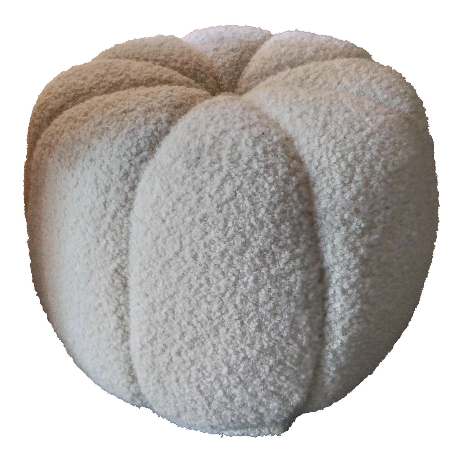 DesignXQ Isa Boucle Ottoman | Chairish