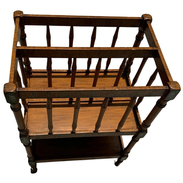 Vintage 1930's Magazine Butler Stand | Chairish