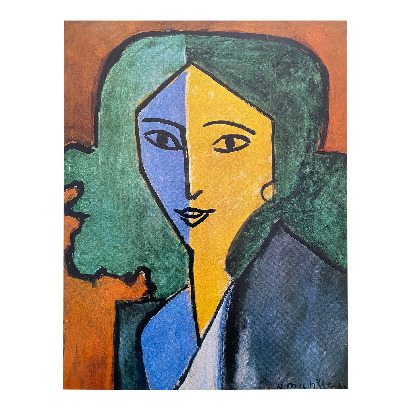 Henri Matisse Vintage 1981 1st Edtn Mid Century Modernist Lithograph ...