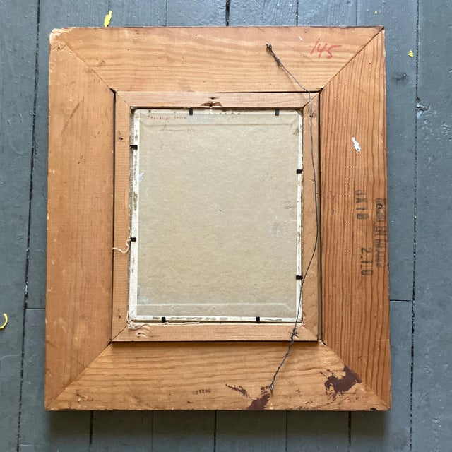 1950’s Original Abstract Shooting Star Painting | Chairish