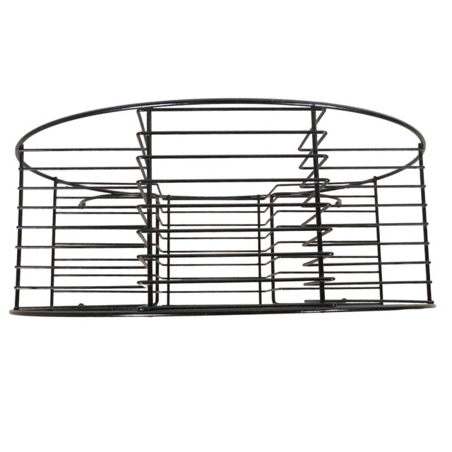 Circular Mid Century Wire Plant Stand | Chairish