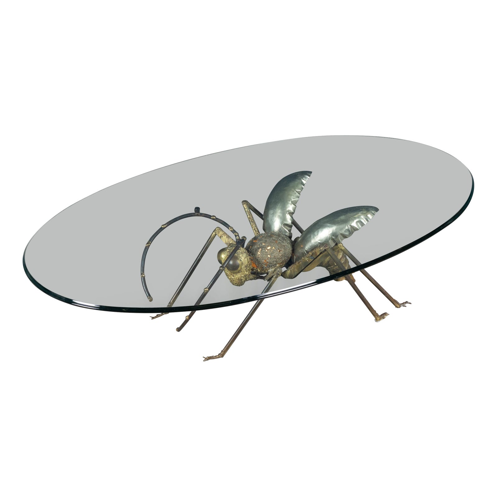 Vintage French Illuminating Coffee Table By Henri Fernandez C1970