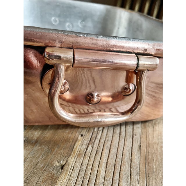 Antique English Copper Roasting Pan by Benham and Froud | Chairish