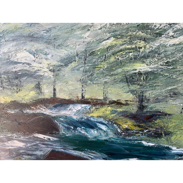 Roger Berghoff Seascape Painting | Chairish