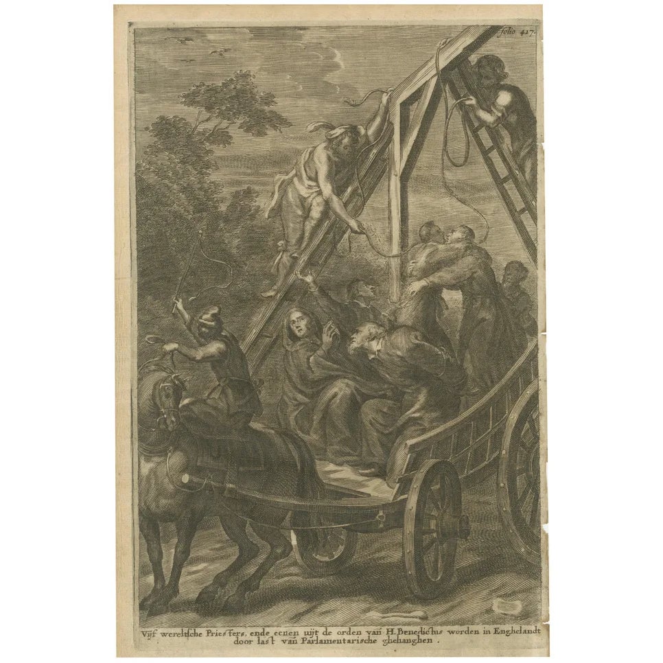 Parlement, The Martyrdom of Secular Priests and One Benedictine Monk ...