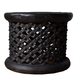 Vintage & Used African Side Tables | Chairish