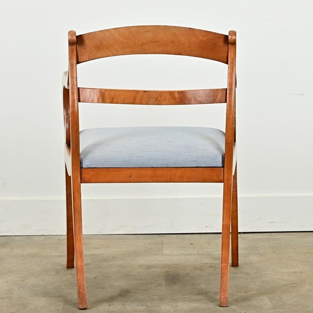 French Charles V Style Maple Armchair | Chairish