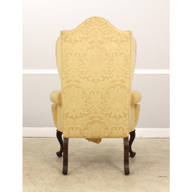 Kittinger Colonial Williamsburg Cw-163 Mahogany Wing Chair | Chairish