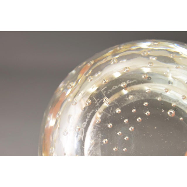 Pair of Daum Nancy Mid-Century Modern Ashtrays French | Chairish