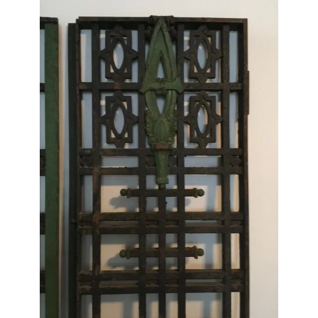 1950s Cast Iron Entrance Gates, Jimmy Wong's/Chicago - a Pair | Chairish