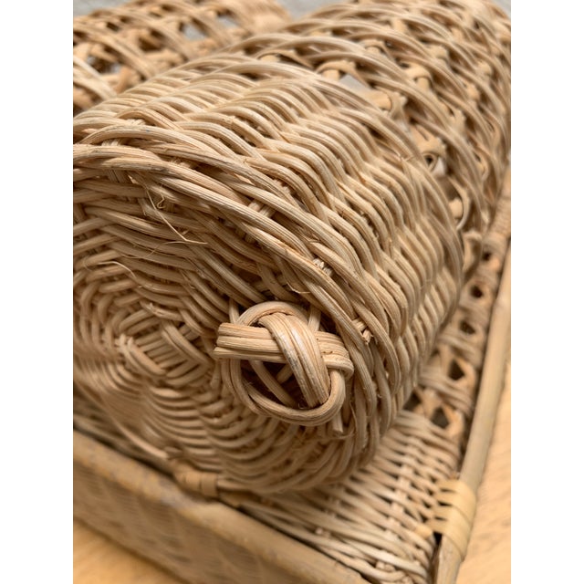 Charming Vintage Picnic or Concert Basket | Chairish