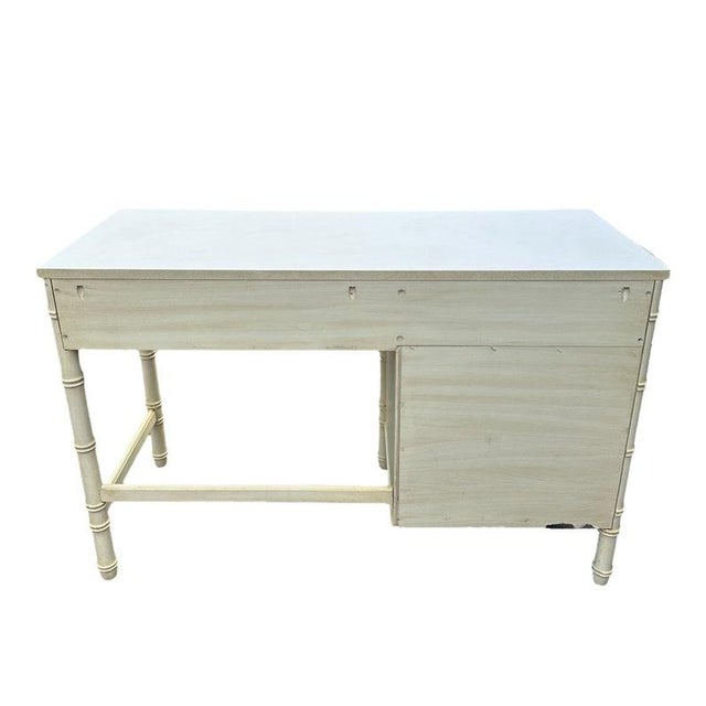 Faux Bamboo Desk by Thomasville Allegro | Chairish