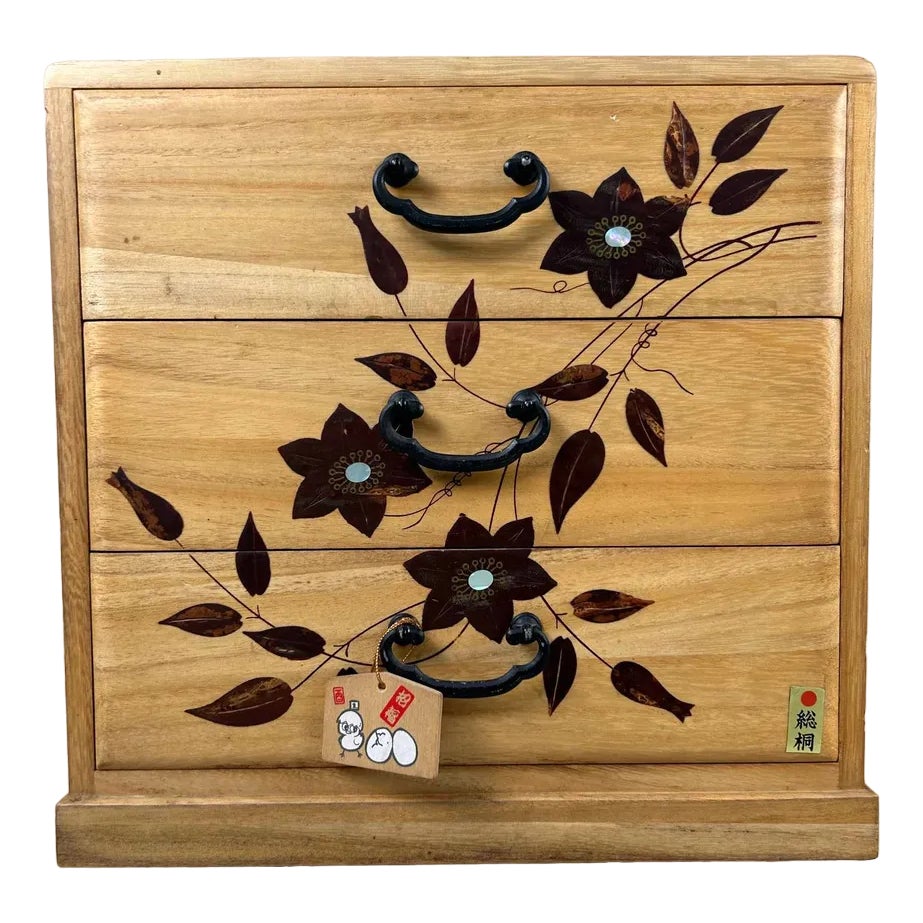 Vintage Japanese Needle Box, 1980s | Chairish