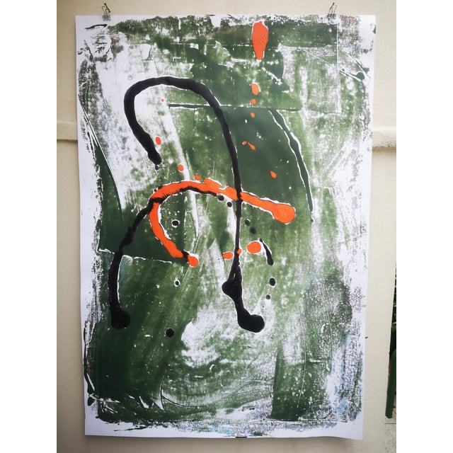 Alice Maier, The 5th Element Series: No. 8, 2024, Acrylic on Paper | Chairish