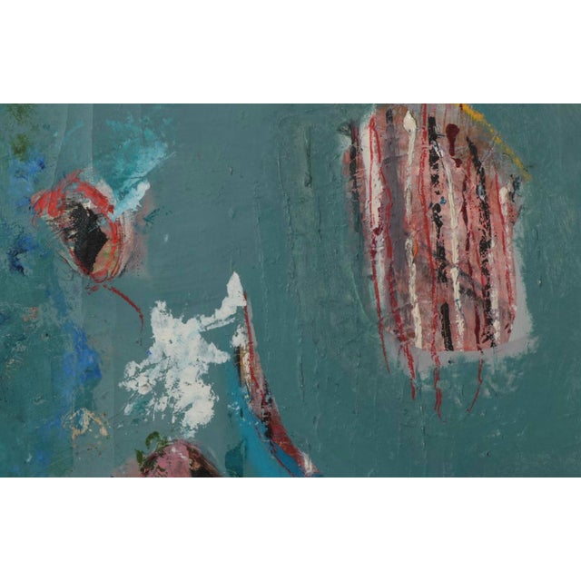 Janice Schuler Abstract Oil Painting | Chairish