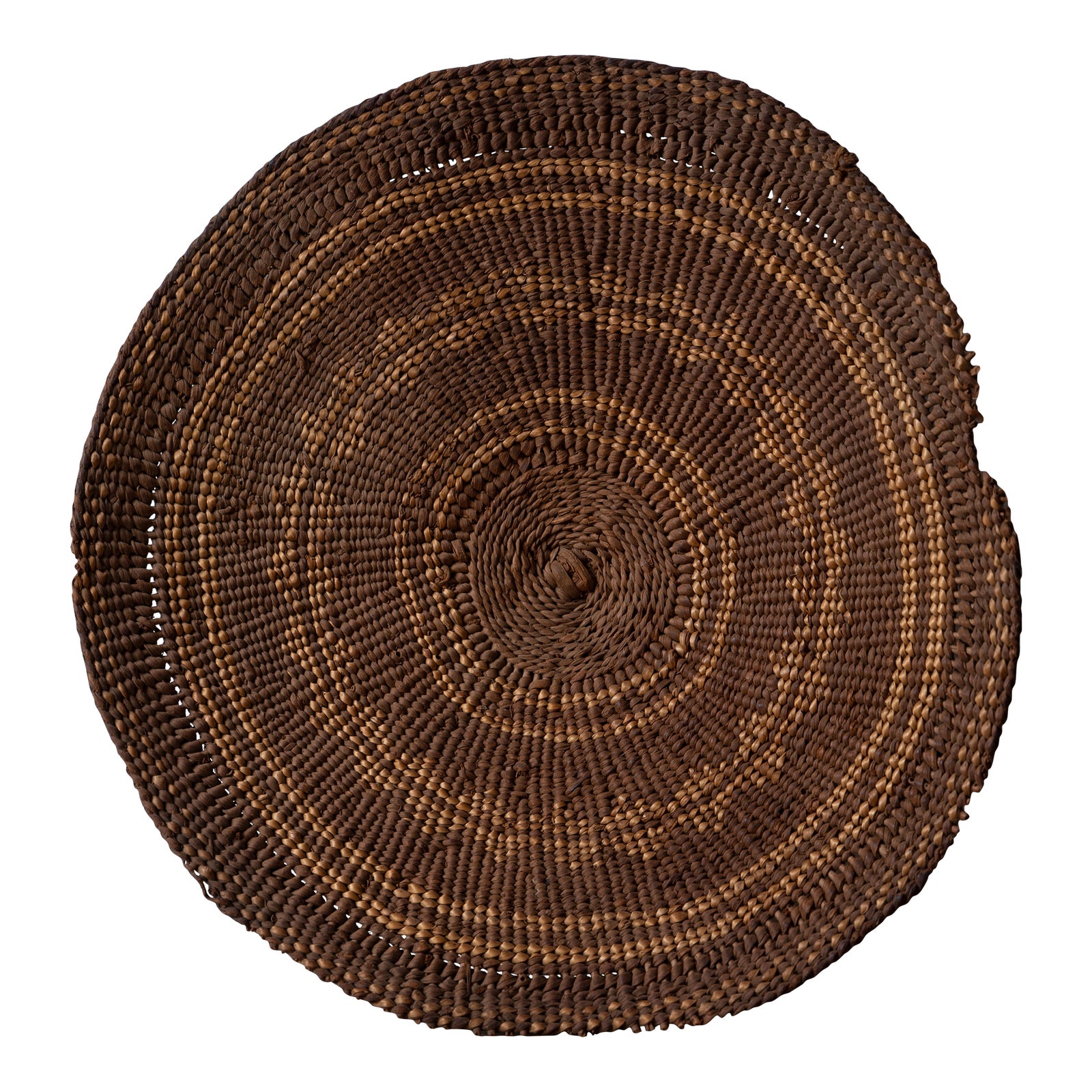Karuk Winnowing Tray Basket, c.1900 | Chairish