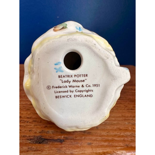 1951 Beatrix Potter Lady Mouse | Chairish