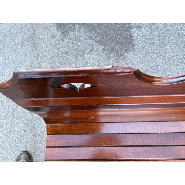 Early 20th Century Train Station Benches - Set of 2 | Chairish