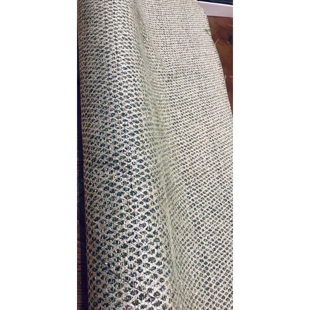 Jp & J Baker Woven Green Honeycomb Pendor Designer Fabric - 5.5 Yards ...