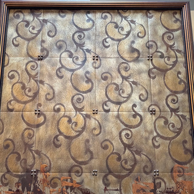 Art in Nature Southern Harvest Abstract Painting | Chairish