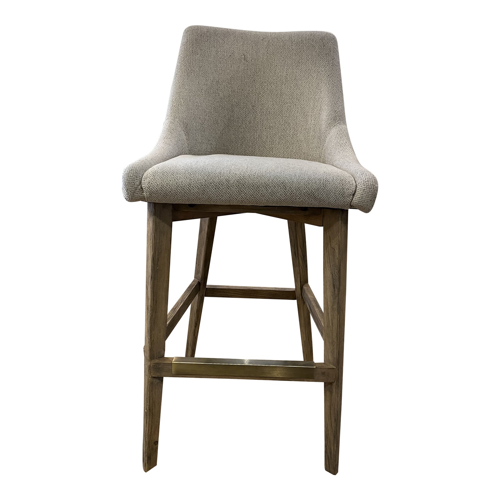 Alder & Tweed Taylor Bar Stool | Chairish