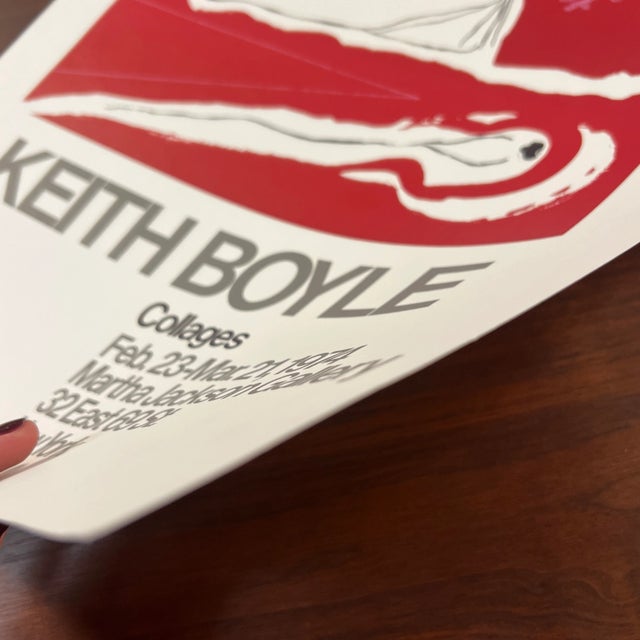 Keith Boyle Collages Exhibition Poster 1974 | Chairish