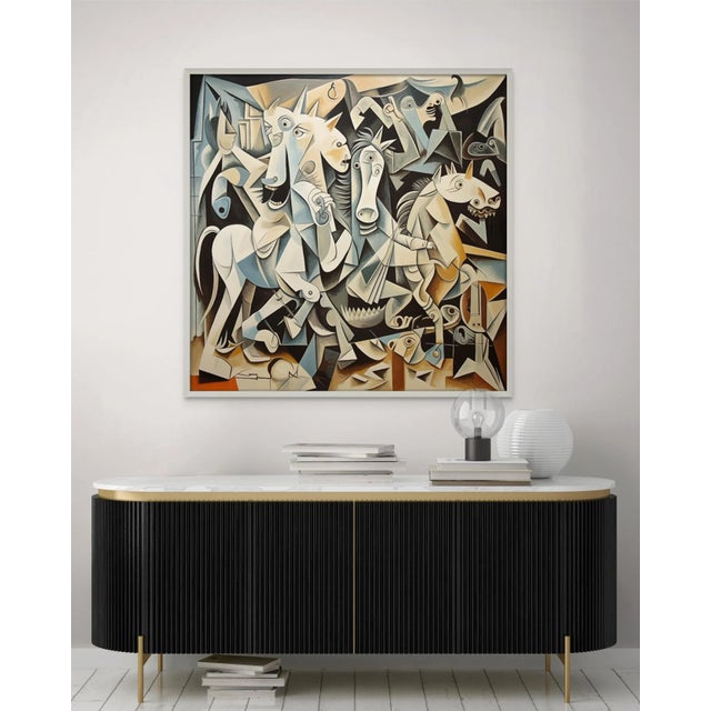 Framed Color Print in the Style of Pablo Picasso | Chairish