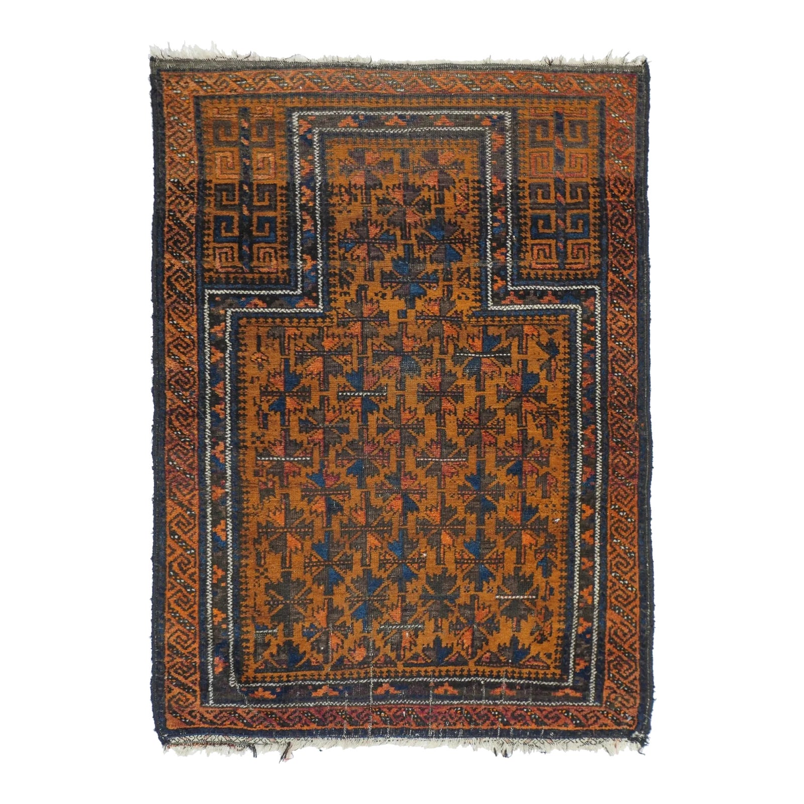 Vintage Balouch Rug 2'10'' x 3'10'' | Chairish