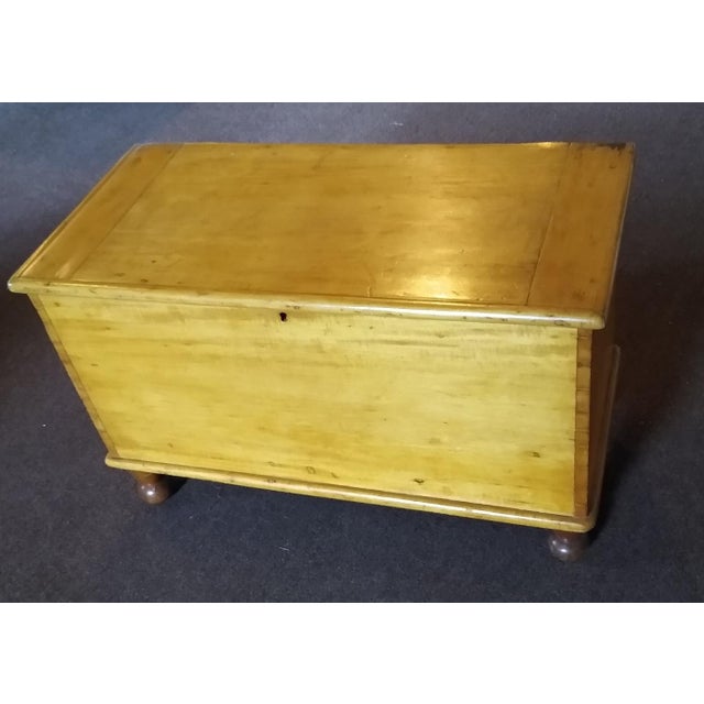 Antique Primitive American Blanket Chest | Chairish