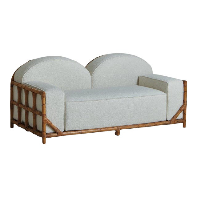 Bamboo cane sofa store