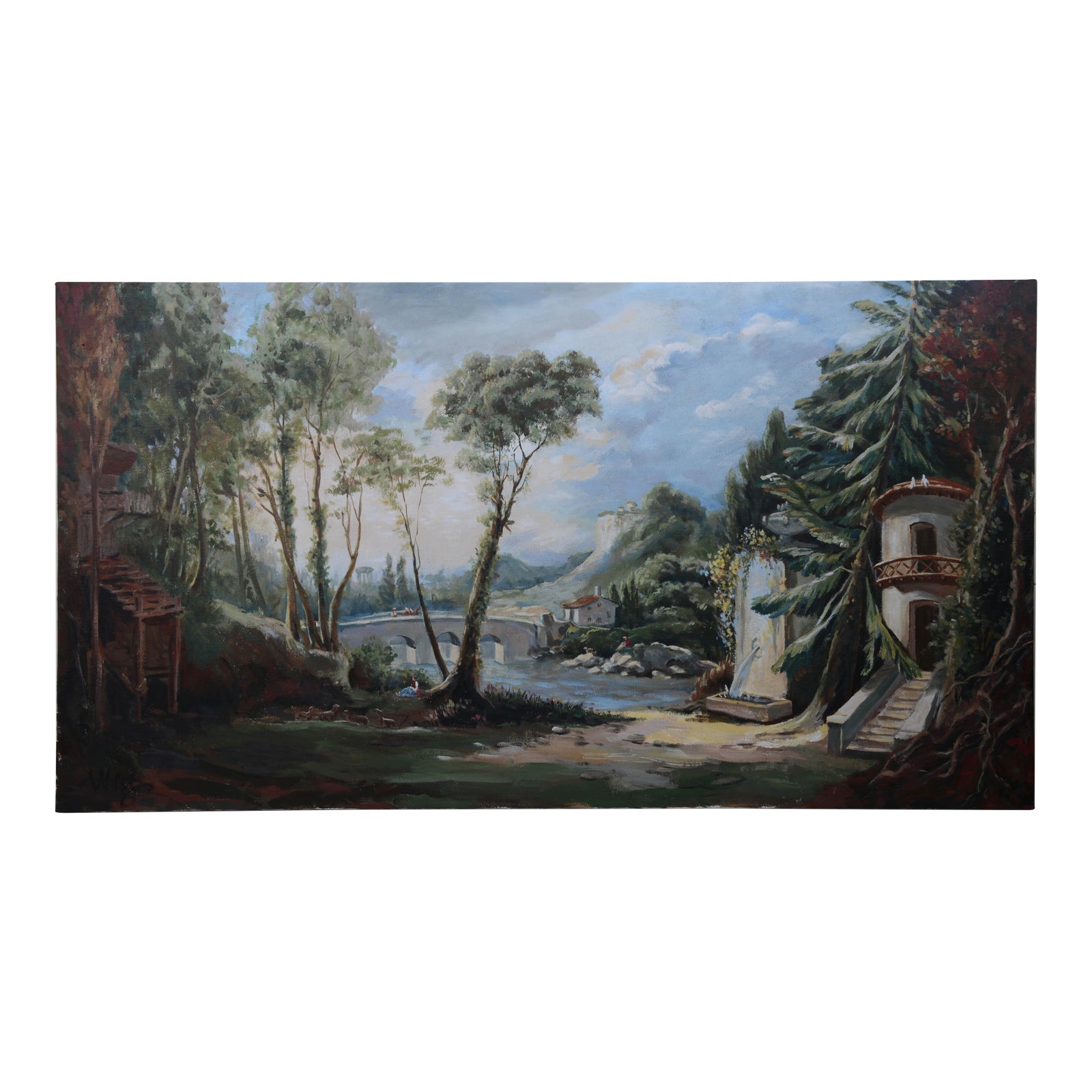 Post-Impressionism Landscape | Chairish