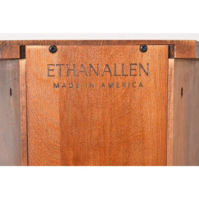 Ethan Allen Shaker Arts & Crafts Maple Corner Bookcase or Display ...