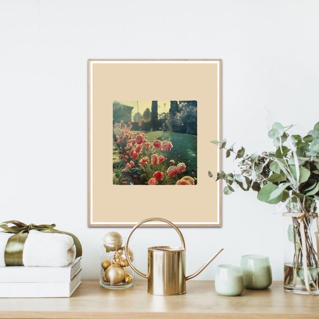 Scott Runkel Beverly Hills Blooming Pathway With Soft Gold Border ...