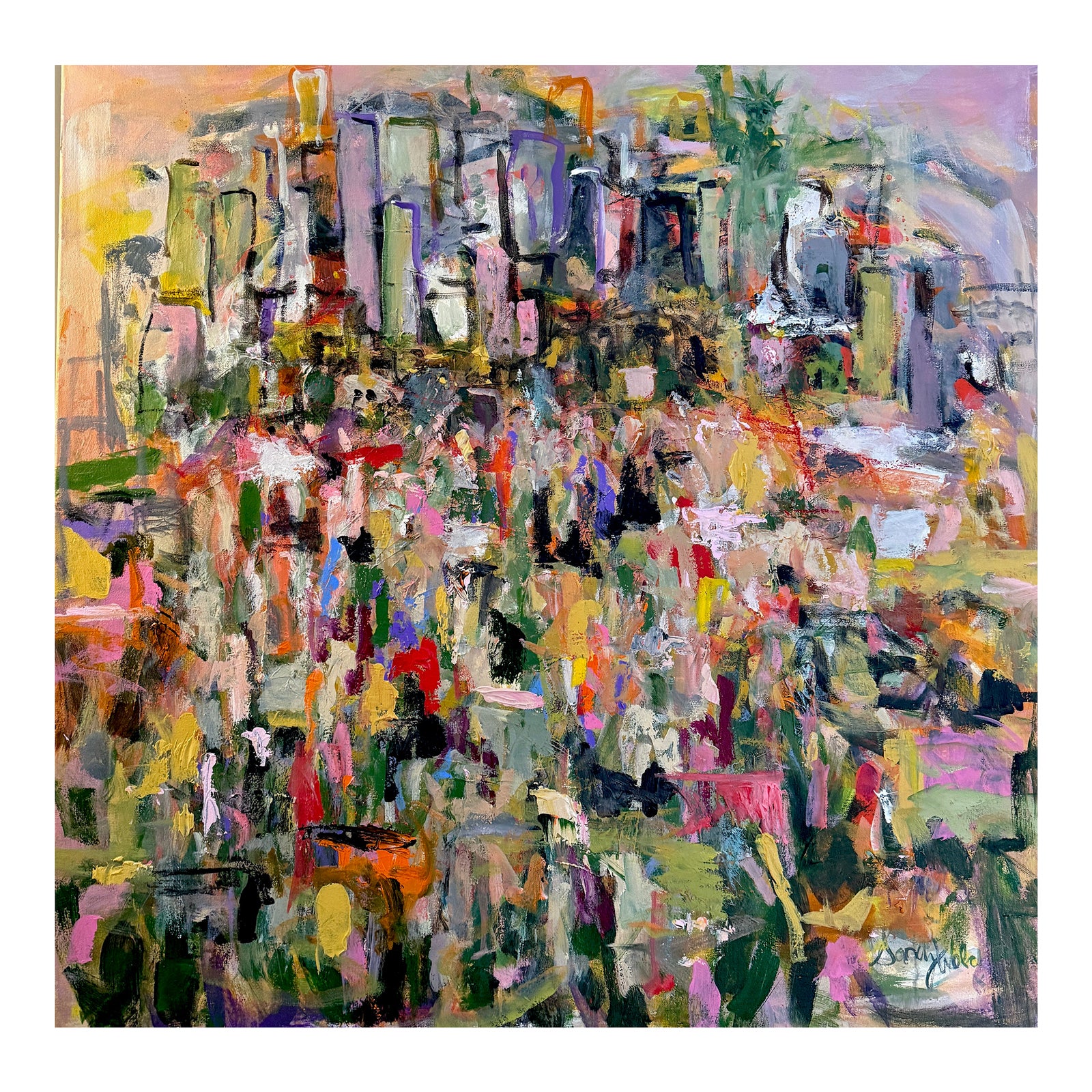 The Magic of Central Park, This Expressive Abstract Captures the Rhythm ...