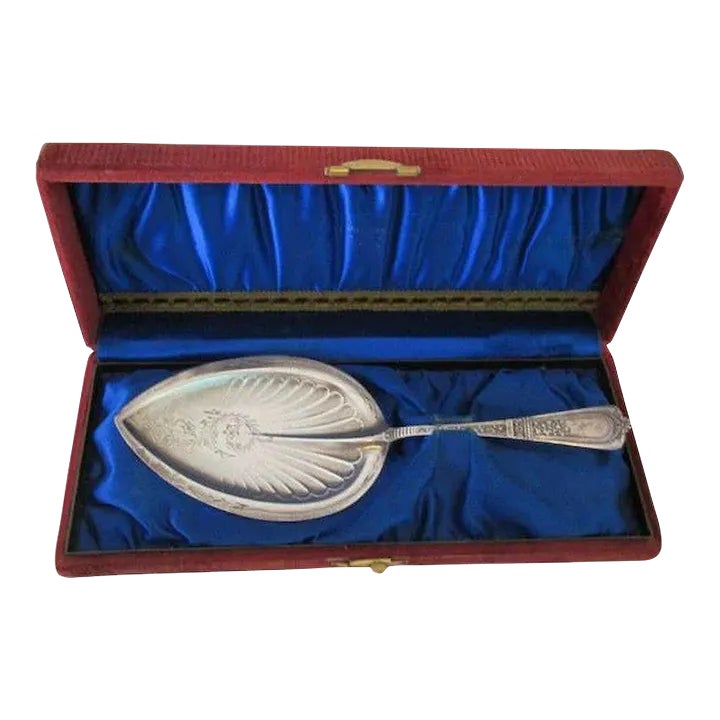 1920s Sterling Silver Server | Chairish