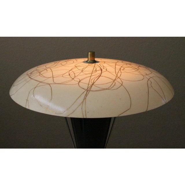 Mid-Century Modern Fiberglass Reflector Desk Lamp Bill Lam Studio 1950s ...
