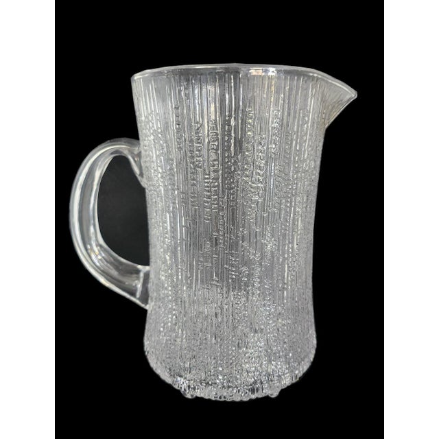 Vintage Tapio Wirkkala "Ultima Thule" Glass Pitcher Designed for ...