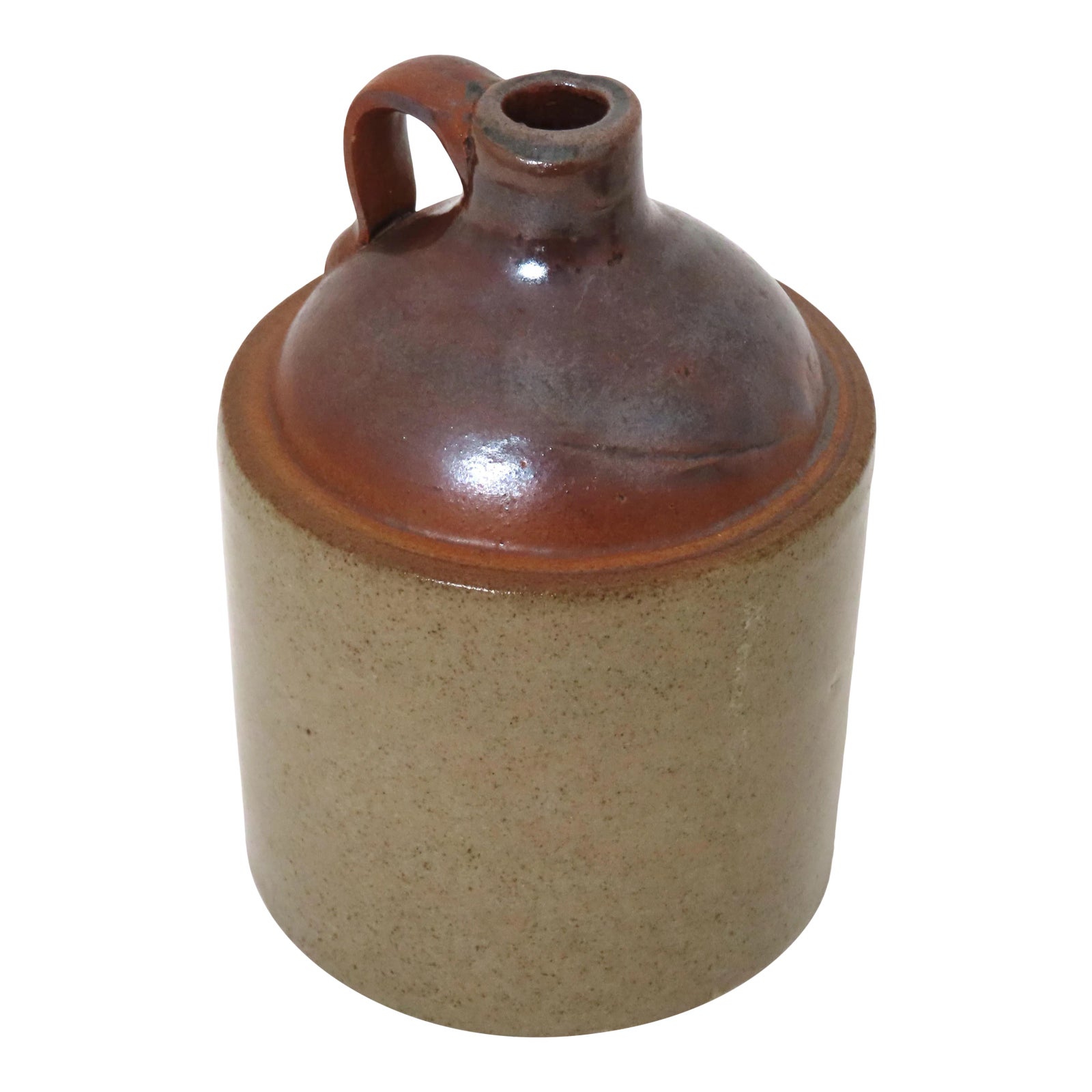 Unusual Small Pint Size Antique Classic Style American Stoneware ...