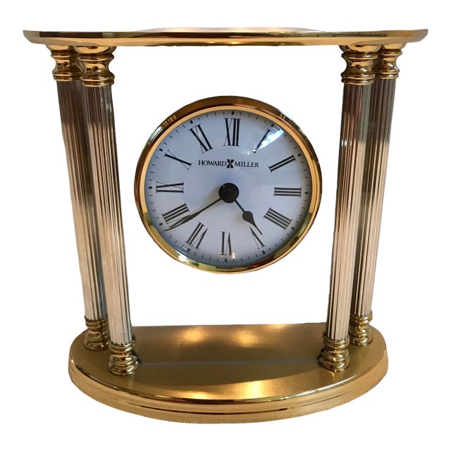 Howard Miller "New Orleans" Desk/Mantle Clock | Chairish