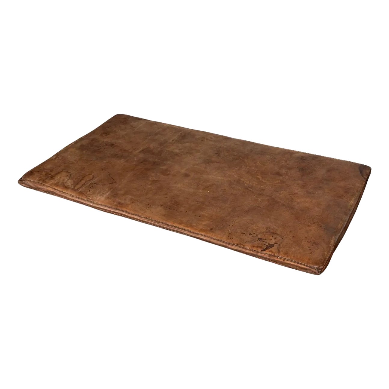 Vintage Leather Gym Mat | Chairish