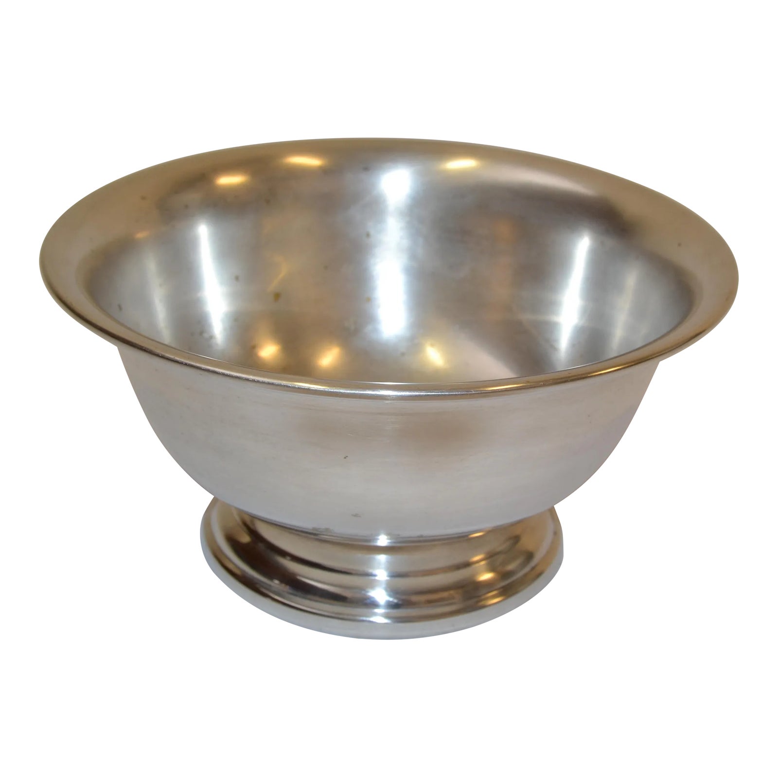Mid 20th Century Art Deco Paul Revere Silver Plated 8" Bowl Poole ...