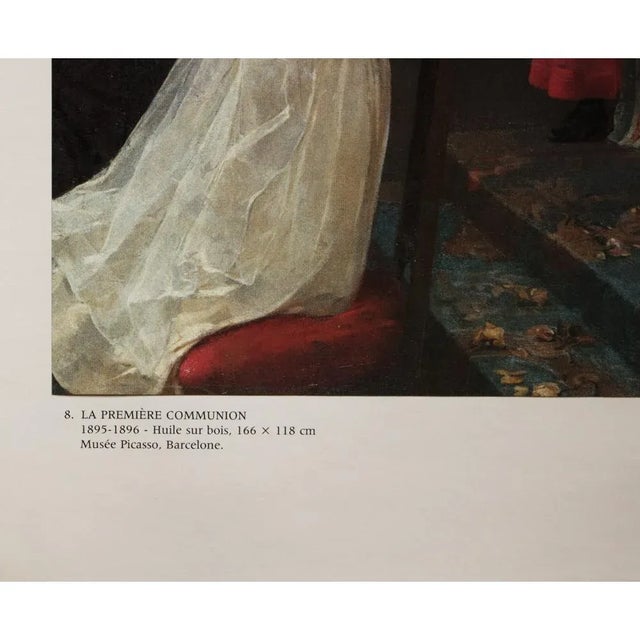 1985 After Pablo Picasso, "The First Communion" Original Parisian ...
