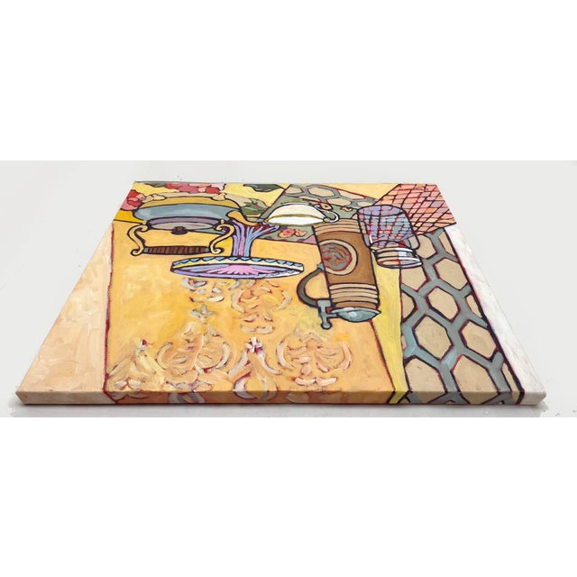 "Pastiche" Contemporary Expressionist Still Life Oil Painting by ...