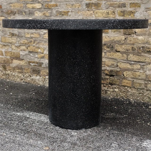 Cast Resin 'Spring' Dining Table, Coal Stone Finish by Zachary A ...