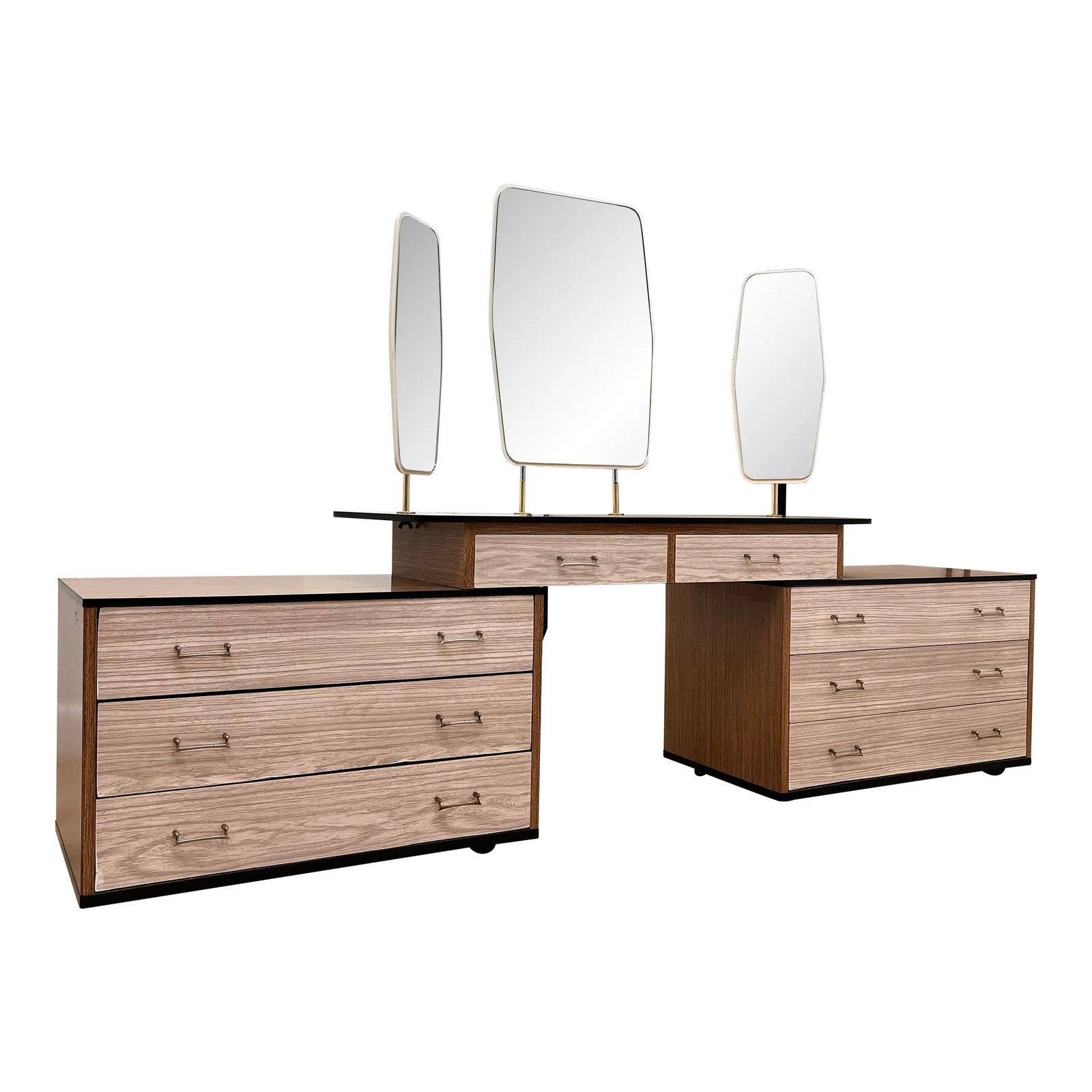 1960s Vanity/Dressing Table by Berry Furniture | Chairish
